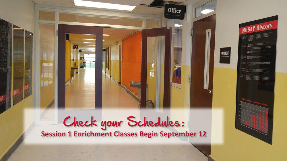 Session 1 Classes Begin Soon! | Marion Home School Assistance Program