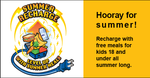 Summer Meals = Summer Recharge | Vernon Middle School